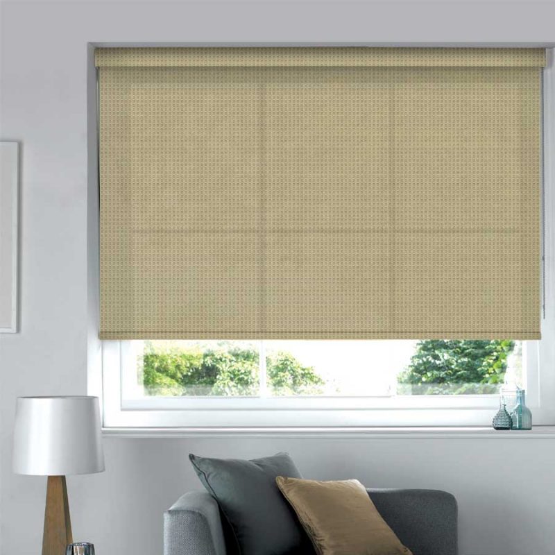 Montreal Natural Translucent Roller Blind - BudgetBlinds